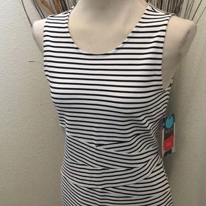 BOLD elements | Dresses | Bold Elements Blackwhite Striped Bodycon ...